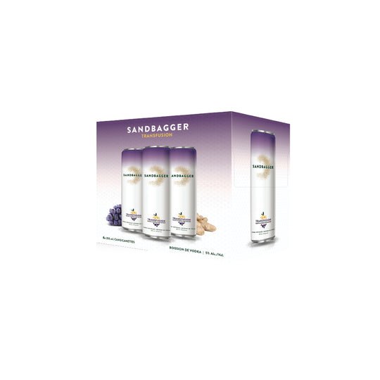 Sandbagger Transfusion Canned Cocktail 4 Pack (355ml) – Dodds Wine ...