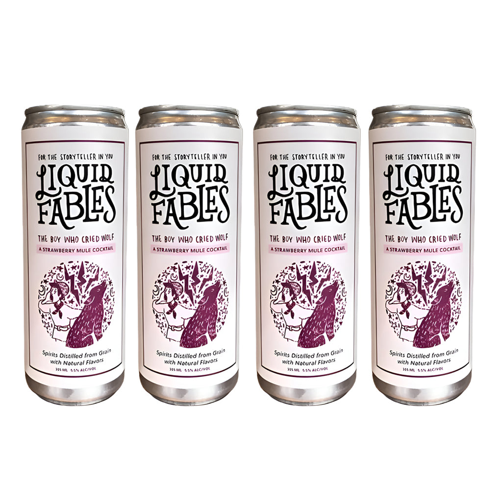 Liquid Fables "The boy who cried wolf" (Strawberry Mule) 4 Pack – Dodds ...